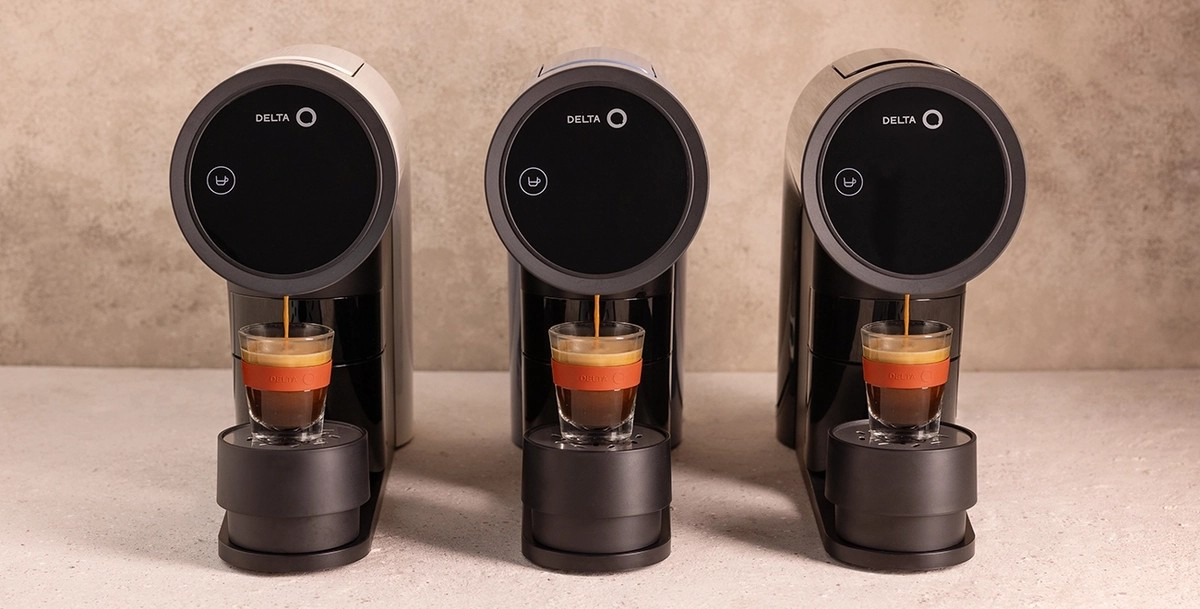 NOVA MÁQUINA DE CAFÉ DELTA Q ICONIQ COMBINA DESIGN MINIMALISTA E ...
